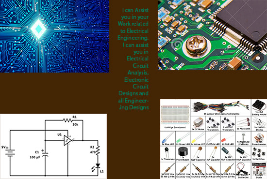 Help you in all electrical and electronic circuit analysis by Adnanbirmani | Fiverr