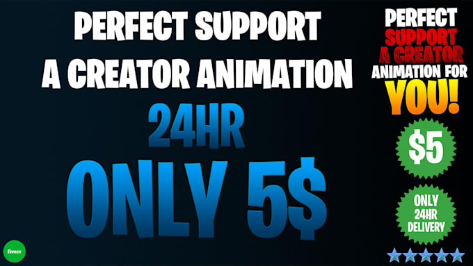 Create fortnite support a creator code animation by Navedayan | Fiverr