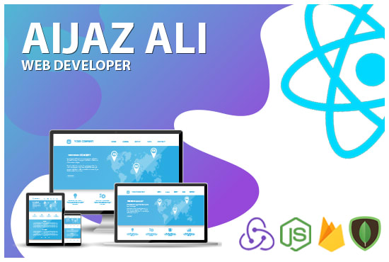 Create a responsive web apps using reactjs nodejs by Aijaz_ali_shah | Fiverr