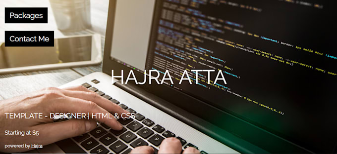 Create Custom Css And Html Responsive Templates By Hajraatta Fiverr