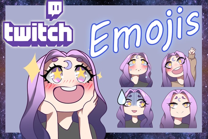 Draw custom emojis for you by Constanceclar | Fiverr