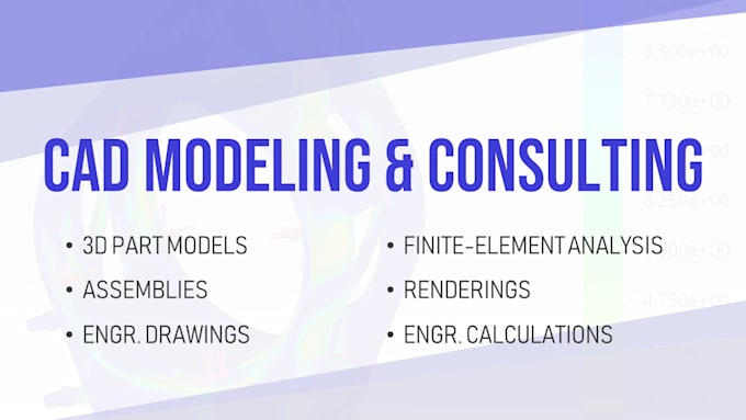 Create cad models and engineering consulting by Vanle3243 | Fiverr
