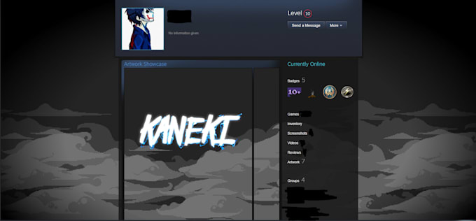 Make artwork for your steam account by Raseoner | Fiverr
