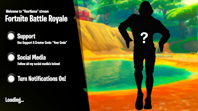 Create you afortnite loading screen intro by Itzmebobo | Fiverr