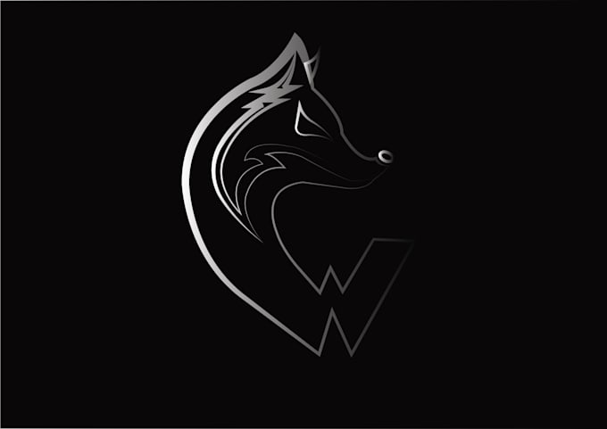 The logo wolf word by Chutimasripang | Fiverr