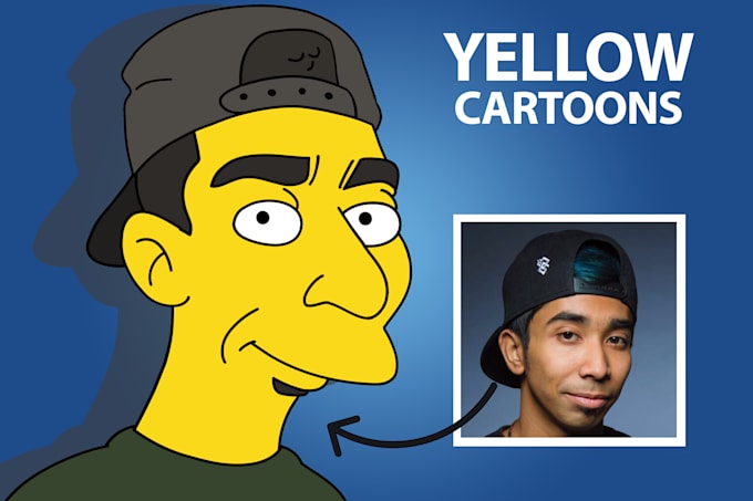 Draw a perfect yellow cartoon character by Amaxofficial | Fiverr
