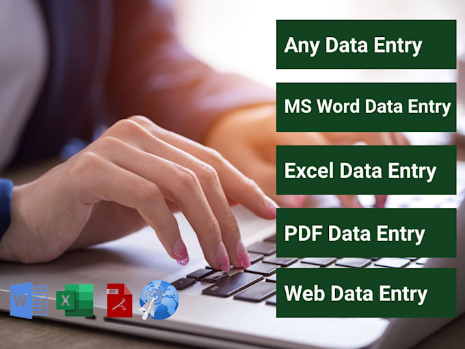 Data entry and copy typing expert by Shimamohanan | Fiverr