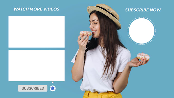 Make youtube outro endscreen for your channel by Sudeshkumar07 | Fiverr