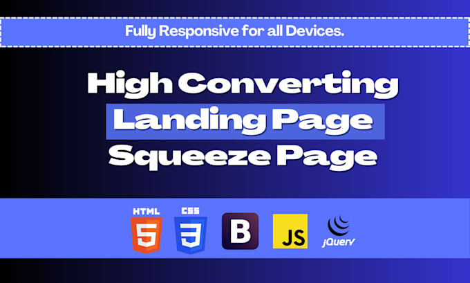 Convert xd, psd, figma into responsive html landing page by Momina ...