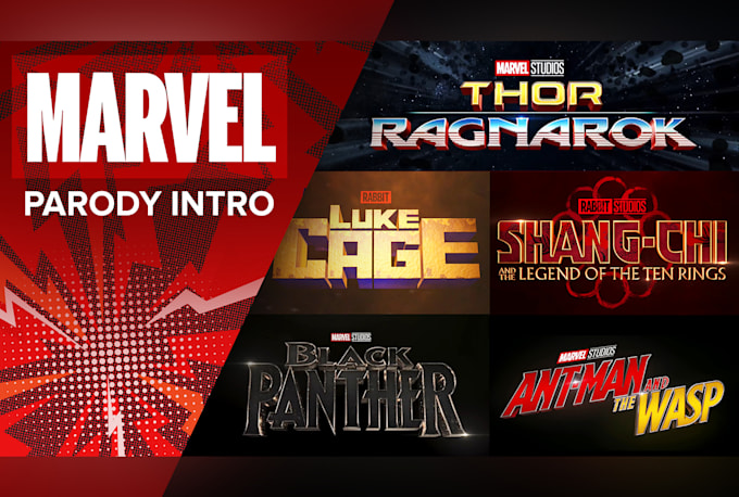 Make a custom marvel movie logo intro by Isururabbit | Fiverr