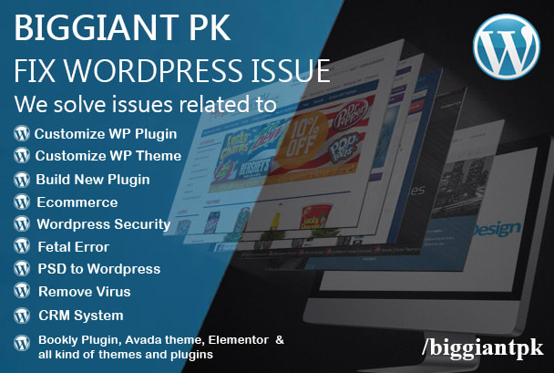 Fix Wordpress Errors Customize Themes And Enhance Plugin Functionality By Biggiantpk Fiverr