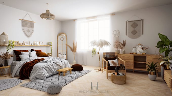 Create interior ,exterior design , 2d, and render images by Ajbourhind ...