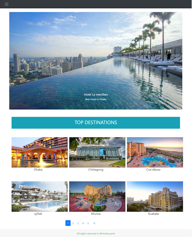Design professional website with html css bootstrap by Ashikkhann | Fiverr