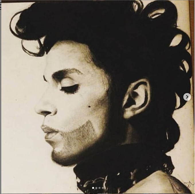 Create a real life drawing of your favorite celebrity by Awashin09 | Fiverr