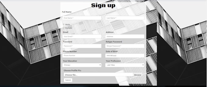 Design responsive html,css,bootstrap login form and email template by ...