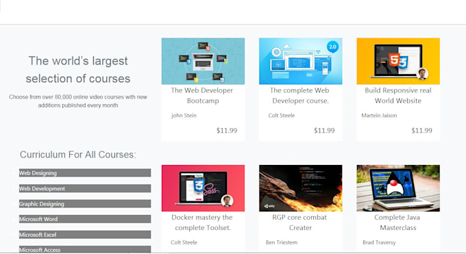 Convert psd to responsive html css bootstrap by Webtechies6 | Fiverr
