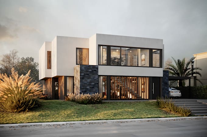 Create photorealistic house renderings by Studiotze | Fiverr
