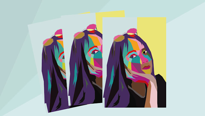 Make simple wpap vector for your photo by Dambex01 | Fiverr