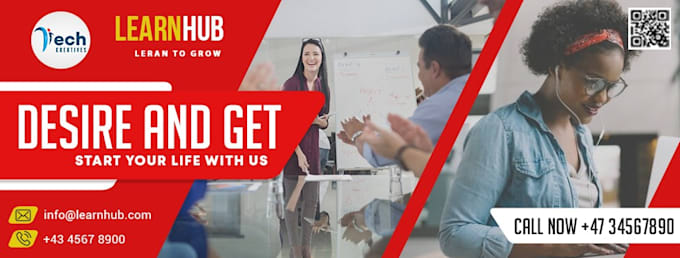 Create 2 beautiful creative facebook cover banner design by ...