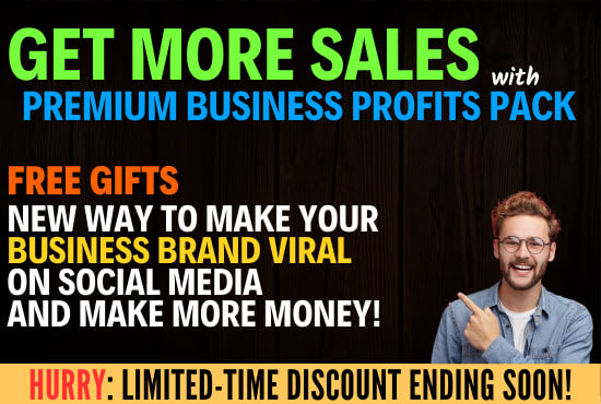 Make you more sales of your business offers by giving you everything ...