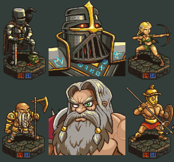 Make pixel art for your dnd characters by Gecimen | Fiverr