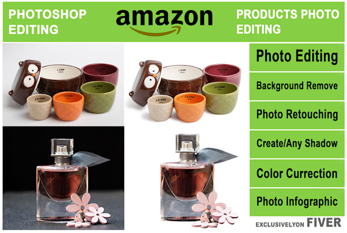 Do amazon product photo editing by Pspro24 | Fiverr