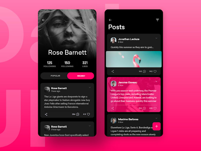 Design ui in flutter by Scaphae | Fiverr
