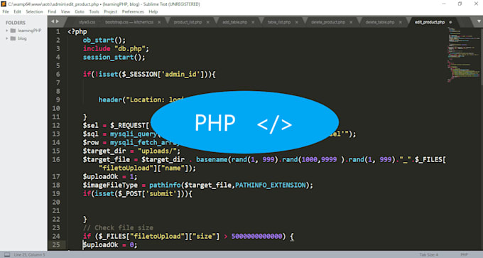 Develop and design php websites and web applications by Codinggeeks ...
