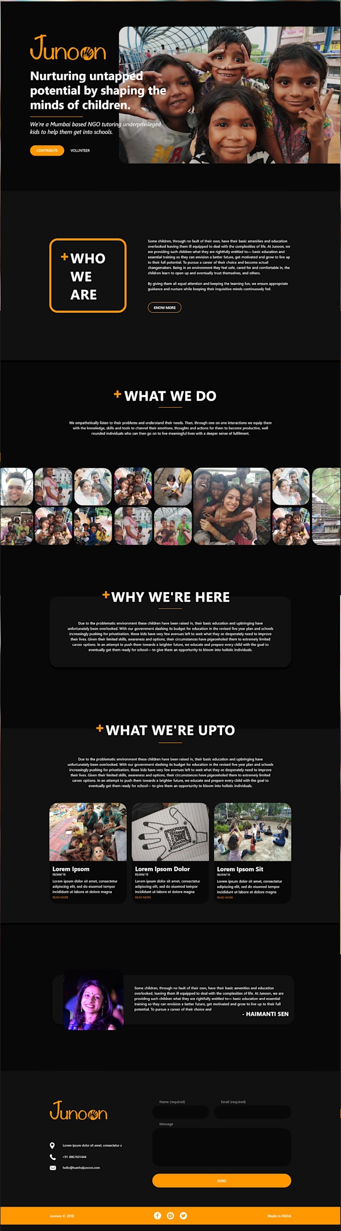 Convert ui designs to functional and responsive websites by Kshantanu93 ...