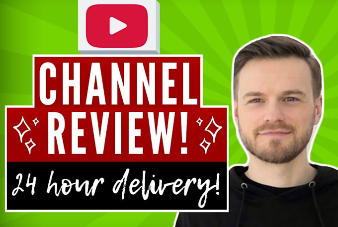 Review your youtube channel in 24 hours by T_targaryen | Fiverr