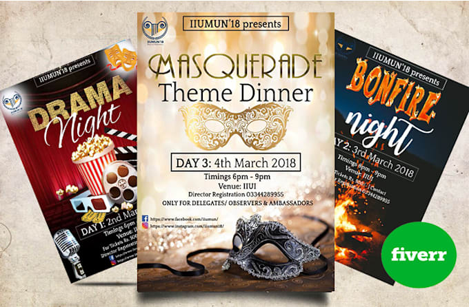 Do creative event flyer design poster or brochure design by Juliet_rose ...