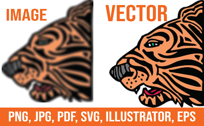 Convert logo image to vector ai, cdr, eps, pdf, svg, by Viral_brand ...