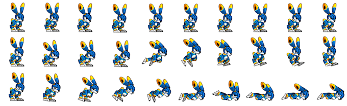 Create sprites sheet and animation for you by Gokukamazaki | Fiverr
