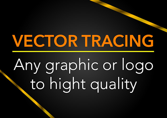 Vector tracing of any logo or image by Greivn | Fiverr