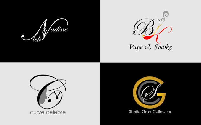 Do clean professional cursive custom logo by Designer_r | Fiverr