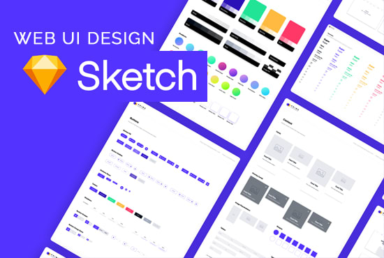 Design attractive web ui in sketch app by Moomaal | Fiverr