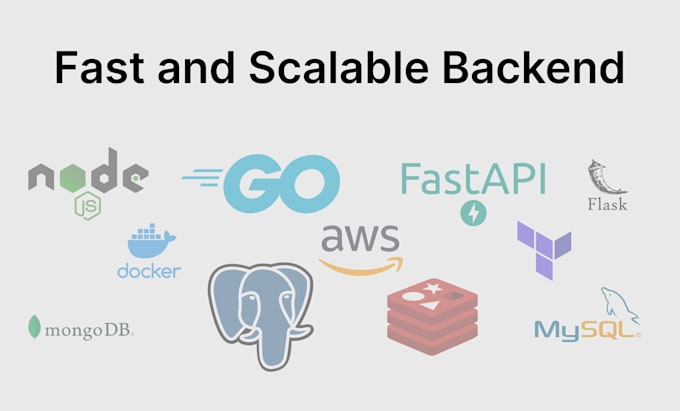 Build scalable nodejs, golang, fastapi, flask backend api by Meedsharif | Fiverr
