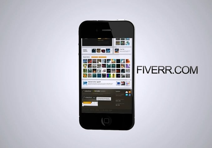 Create an iphone intro to promote app or business by Gfxvoid | Fiverr