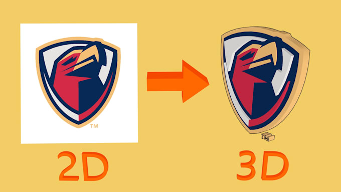 Make a 3d spinning gif for your 2d logo by Vyouttar | Fiverr