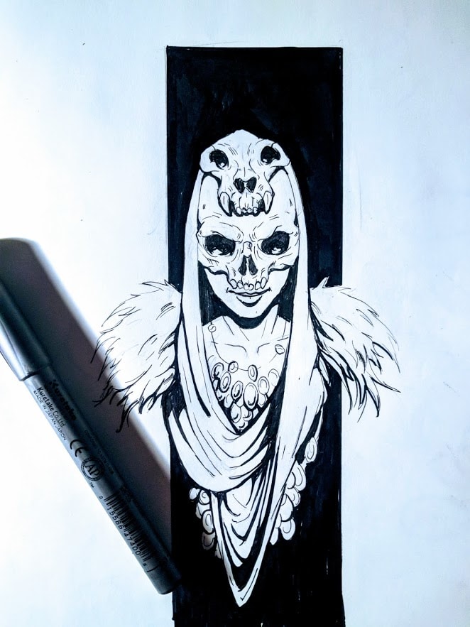 Create cool ink illustrations by Heatherse317 | Fiverr