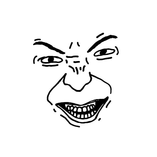 Illustrate any facial expression from a photo by Smigleyfrk | Fiverr