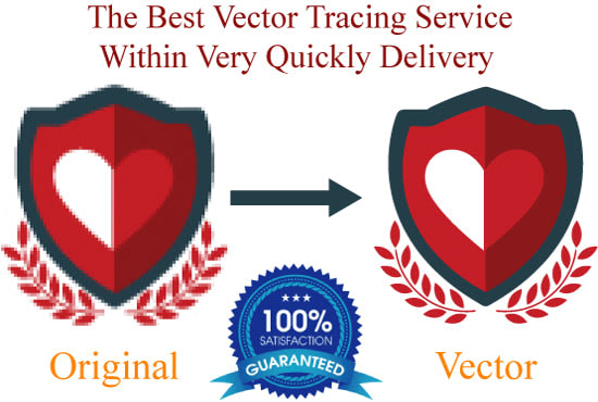 Vector trace or redraw your logo in vactor format by Habiburahman09 ...