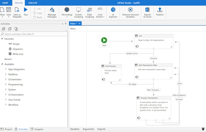 Can do feasibility study and implement a bots using uipath tools by ...