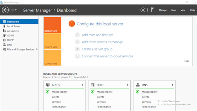 Install configure and troubleshoot windows server by Asirikai | Fiverr