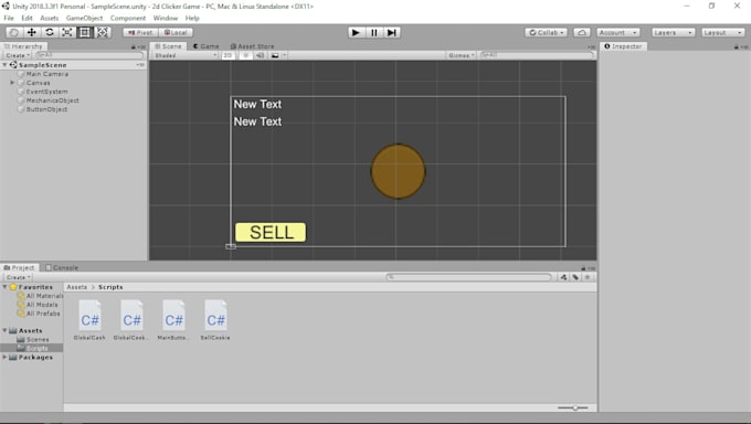 Create a basic game template for you by Reugoo | Fiverr