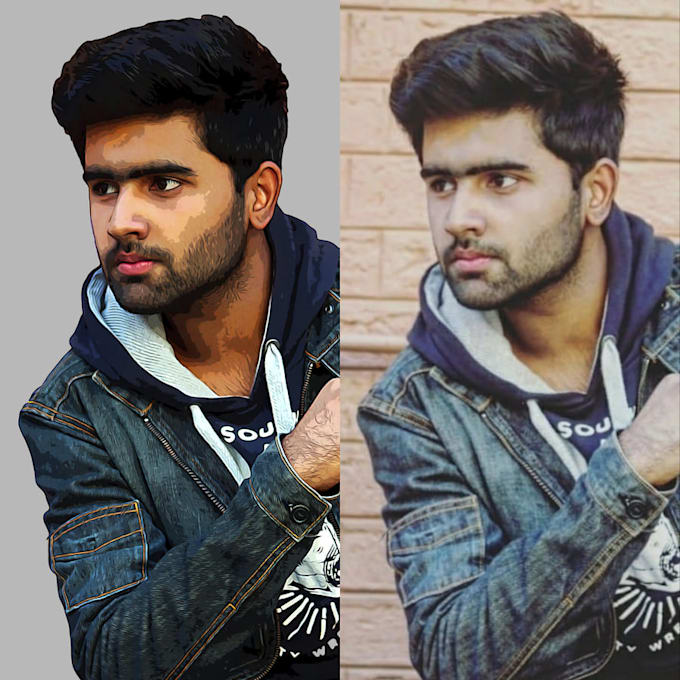 Transform your picture into cartoon effect by Hsnali00 | Fiverr