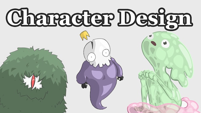 Create monster or creature designs for your game by Somehappytoast | Fiverr