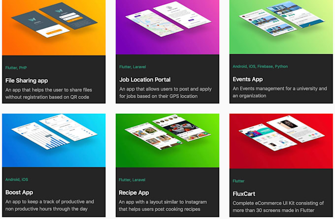Create flutter app and be your flutter developer by Ujwalchordiya | Fiverr