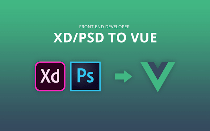 Create vue js web app for any web design by Andriyfm | Fiverr