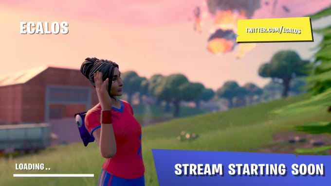 Create an animated fortnite starting stream loading screen by Ecalosyt ... Create an animated fortnite starting stream loading screen by Ecalosyt ...